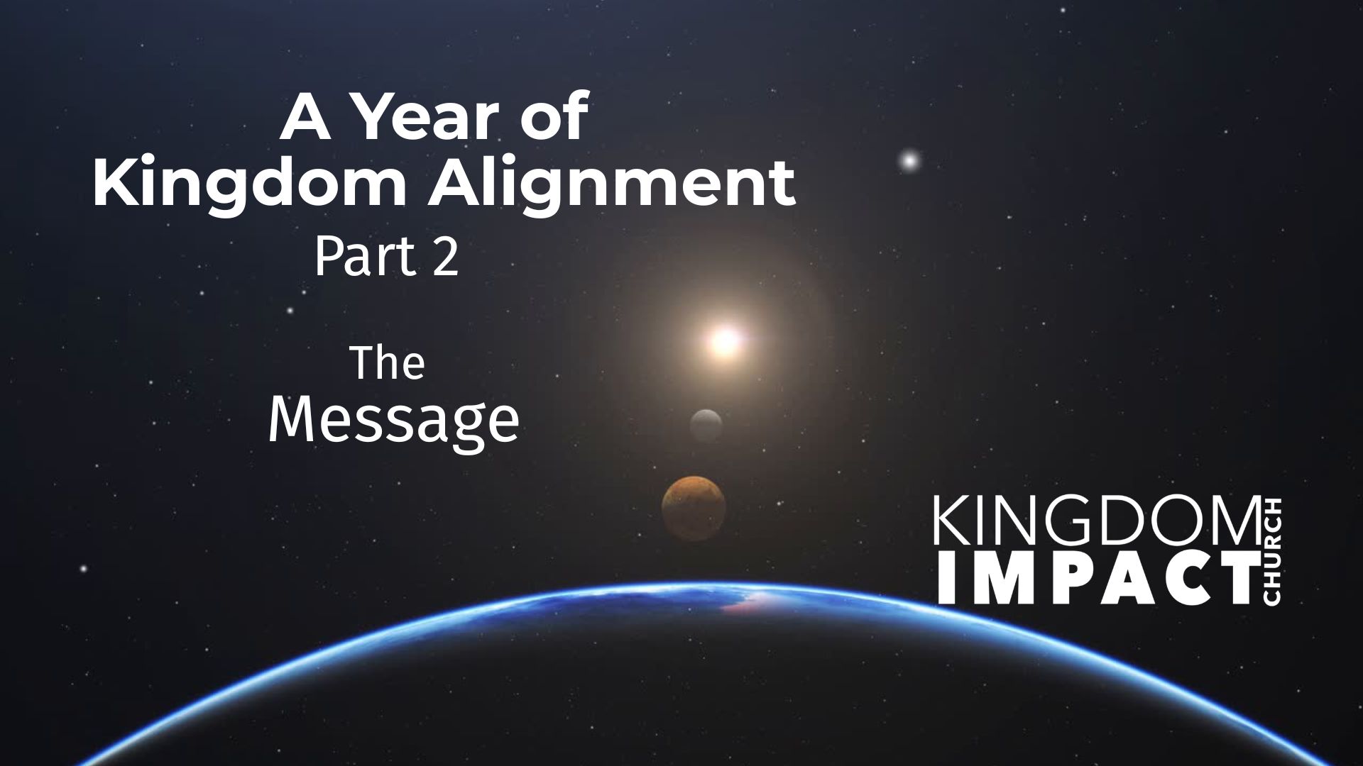 When God Becomes Our Priority - The Message - Kingdom Way